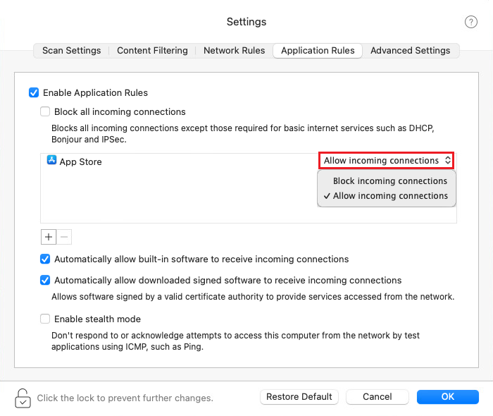 [VMAC] Setting Up Application Rule – ASK